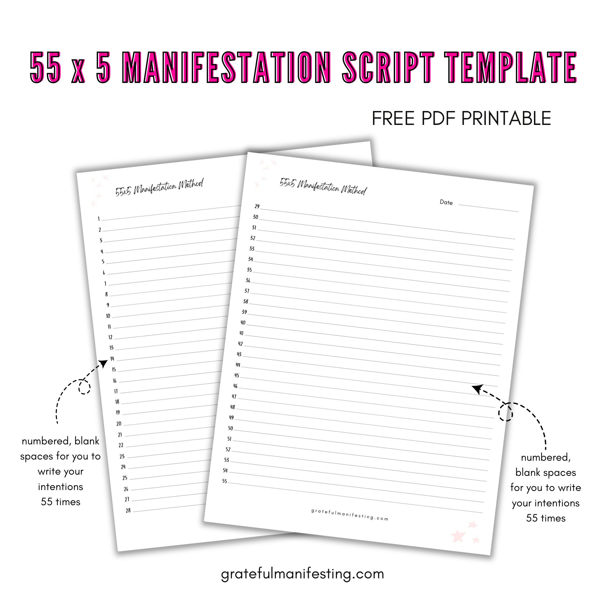 Resource Library - Grateful Manifesting Printables Shop