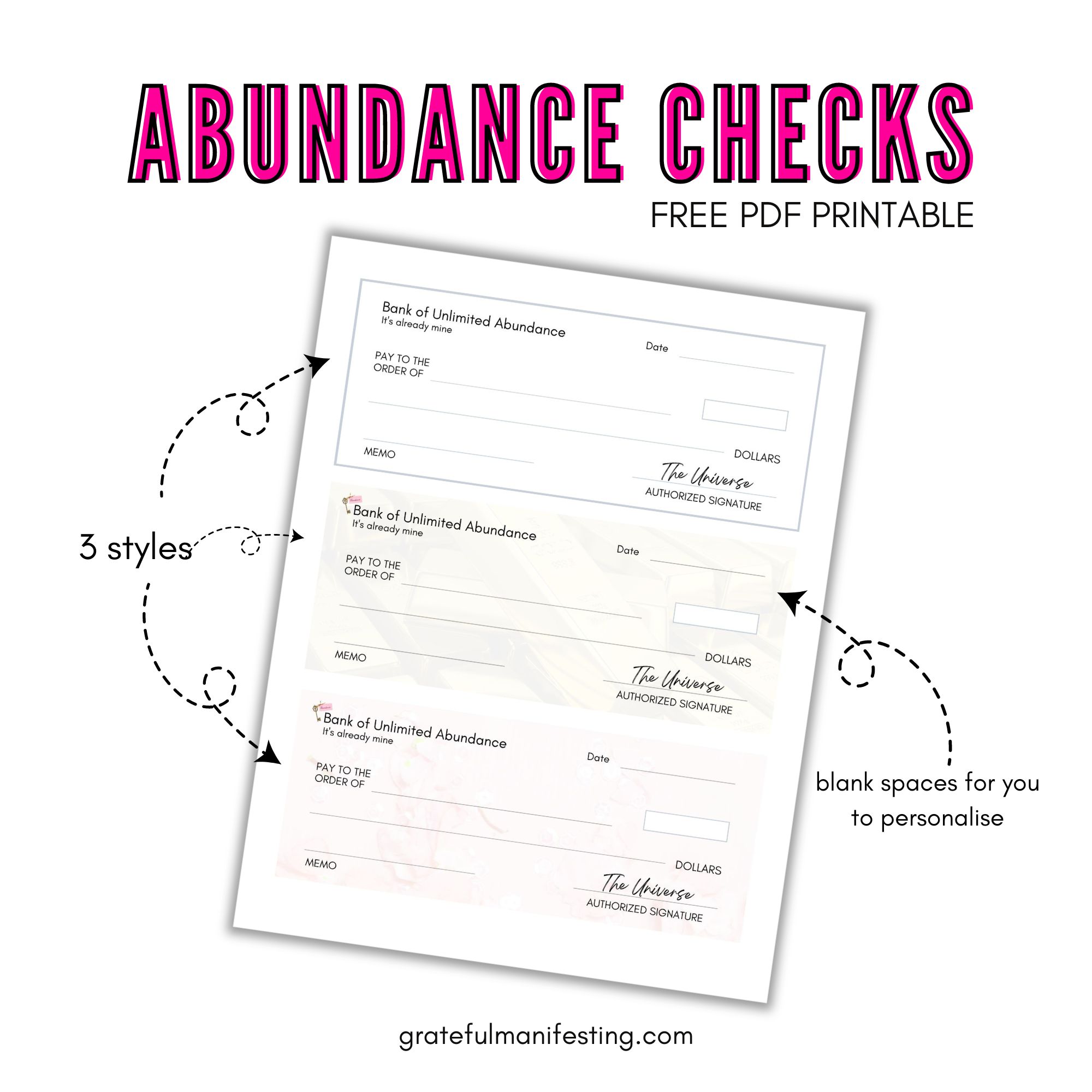 Resource Library - Grateful Manifesting Printables Shop